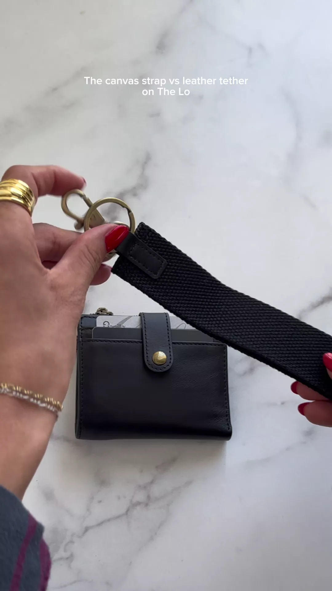 Leather Keychain Strap | The Tether | Andar